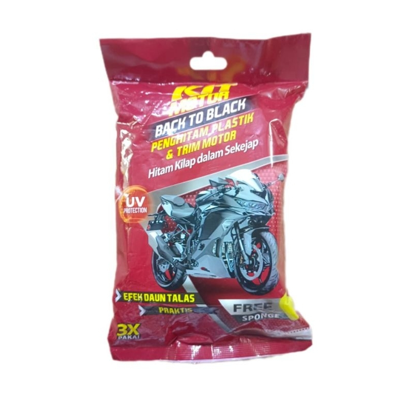 Jual Paket KIT Back To Black 35ml Trim Restorer Penghitam Plastik ...