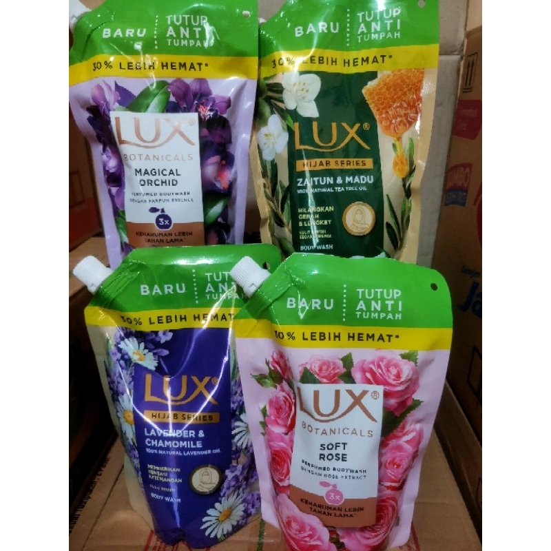 Jual Lux botanical sabun mandi cair 400ml | Shopee Indonesia