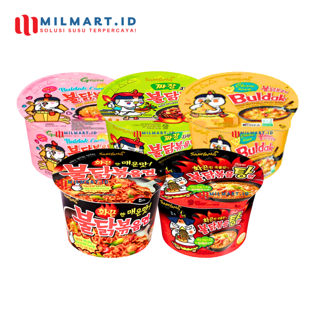Jual SAMYANG CUP BULDAK HOT 105 G RAMEN INSTAN NOODLES MIE INSTANT ...