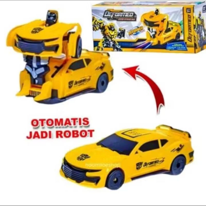 Jual MOBIL ROBOT BUMBLE BEE BISA BERUBAH OTOMATIS CARS ROBOT | Shopee ...