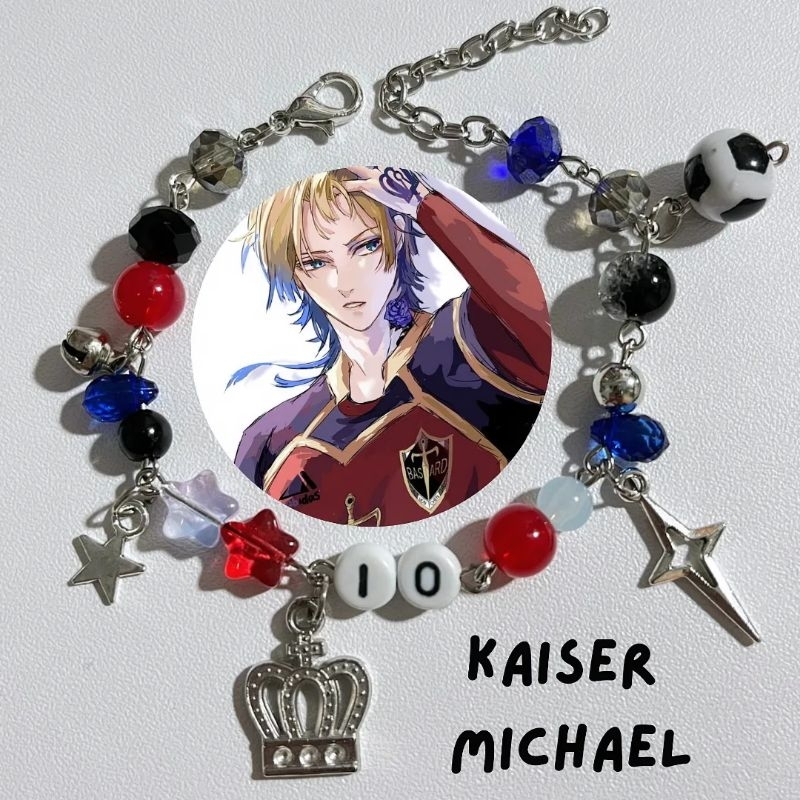 Jual BLUE LOCK BRACELET/ GELANG KARAKTER / SEPAK BOLA /ANIME/GELANG ...