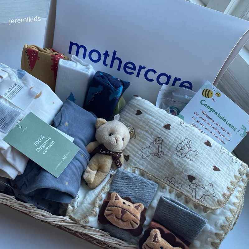 Jual Baby Hampers Newborn Mothercare | Premium Parcel Bayi Hnm Kids ...