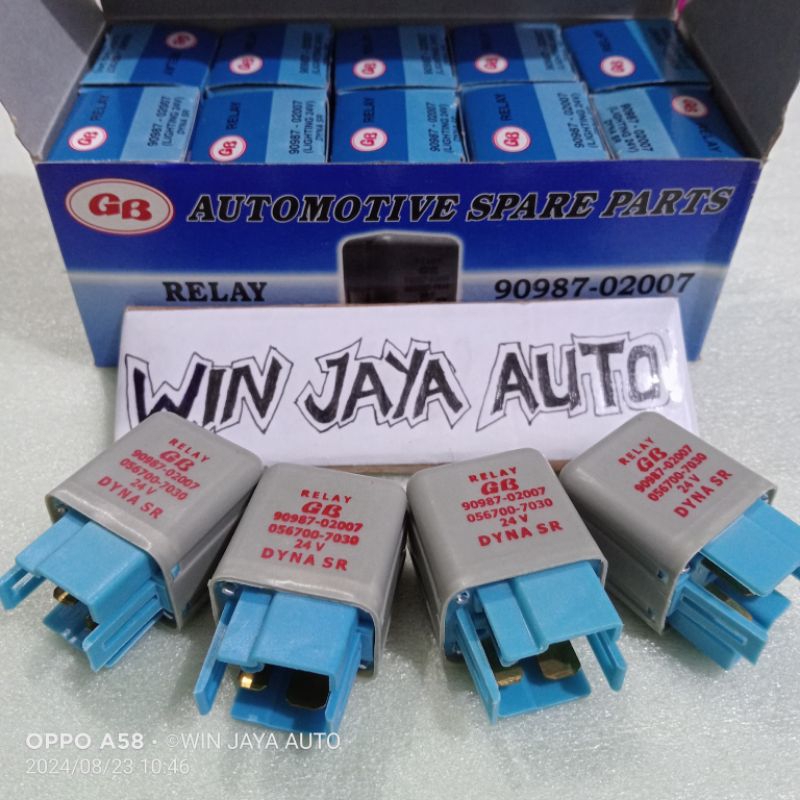 Jual RELAY LAMPU DYNA RINO 14B 125HT DUTRO KAKI 4 RELAY HEAD LAMP 90987 ...