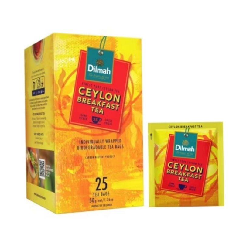 Jual DILMAH CEYLON BREAKFAST TEA SACHET | Shopee Indonesia