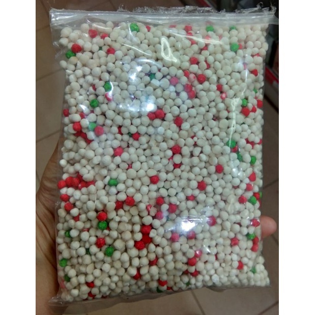 Jual Sagu Mutiara Repack / sago pearl / sagu merah putih / pacar cina ...
