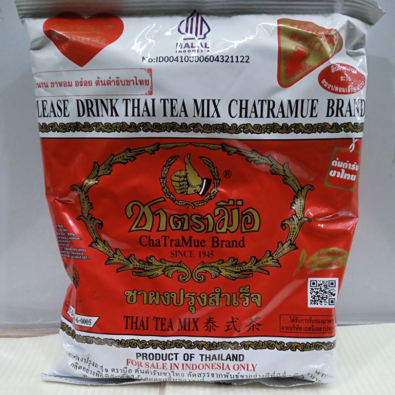Jual Chatramue Thai Tea Original 400gr | Shopee Indonesia
