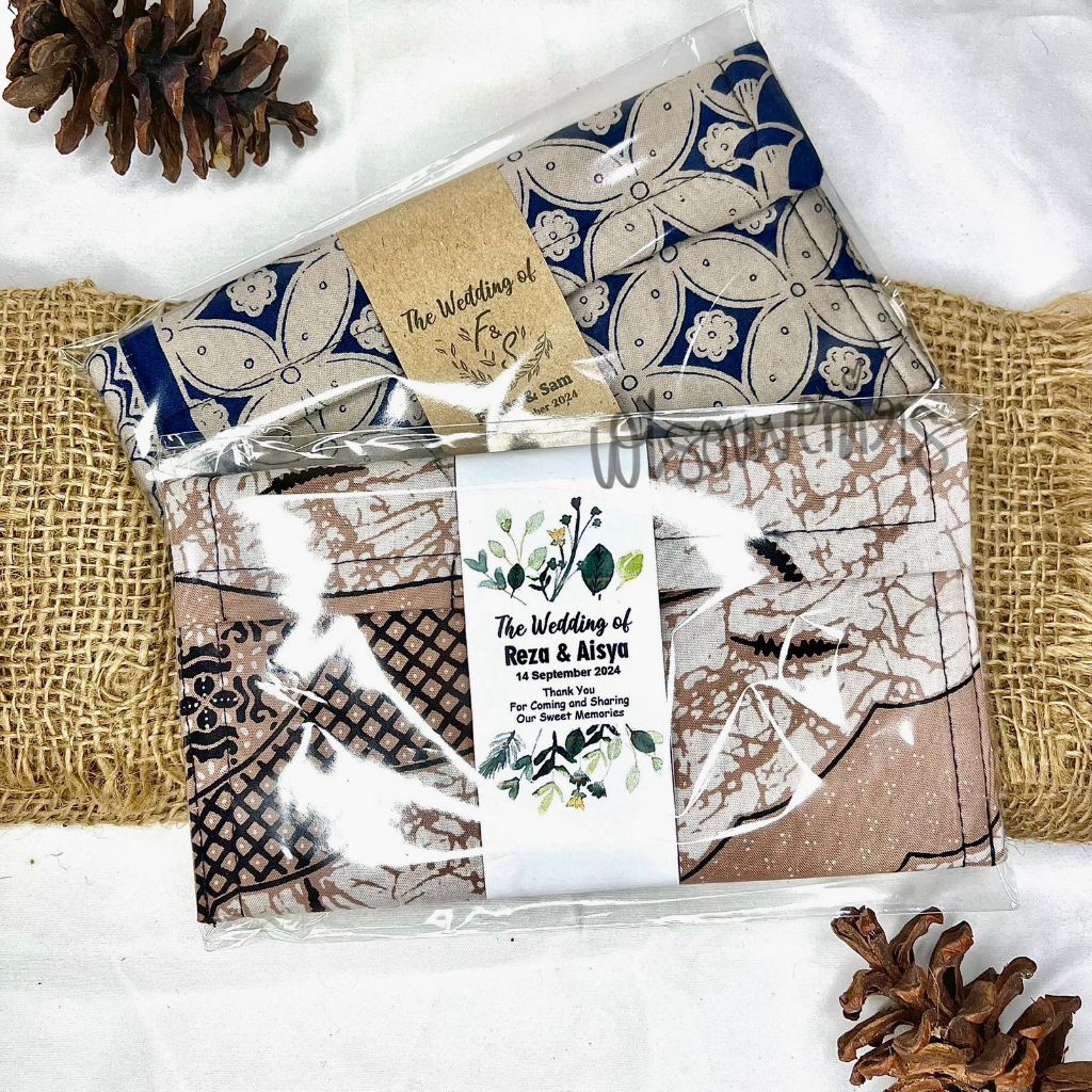 Jual PAKET HEMAT 100 BIJI Souvenir pernikahan Pouch batik khas jogja ukuran 16 x 10 cm Part 1 ...