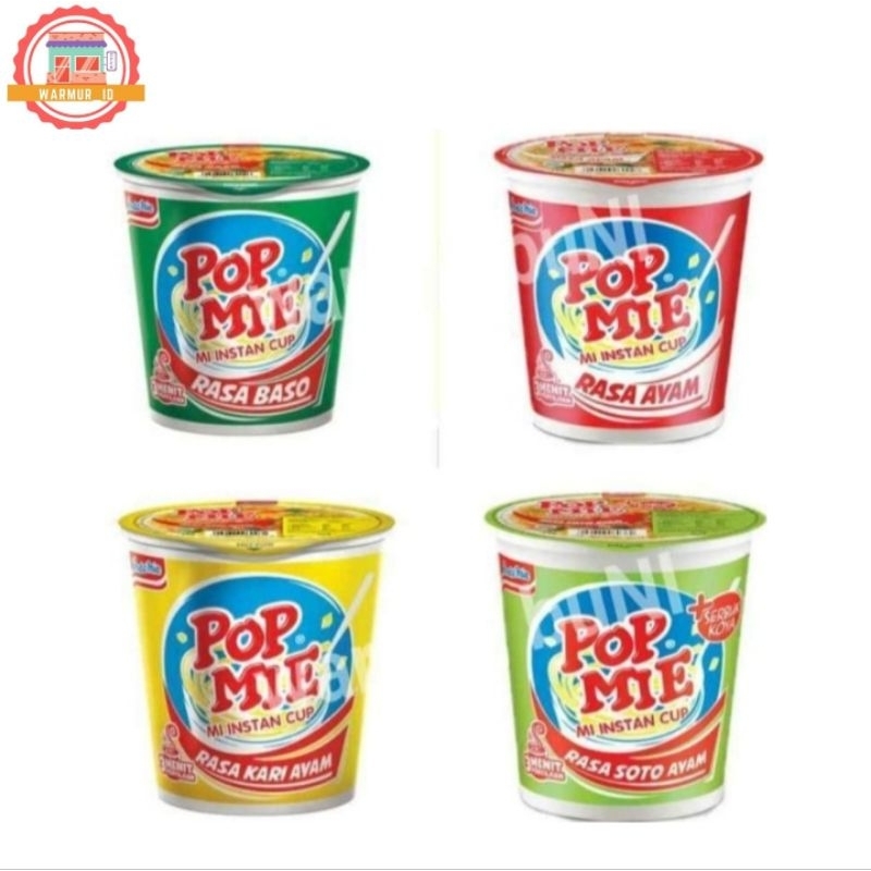 Jual Pop Mie All Varian Rasa Ukuran Jumbo (75g/24pcs/1 karton) | Shopee ...