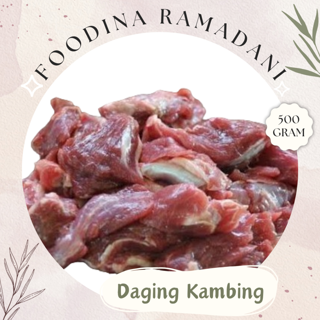 Jual DAGING KAMBING Tanpa Tulang - Lamb and Mutton Fresh [ Berat 500gr ...