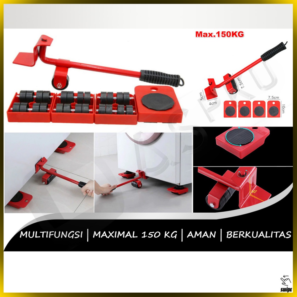 Jual Alat Angkut Angkat Beban 150kg Pindah Pindahan Mesin Cuci Lemari ...