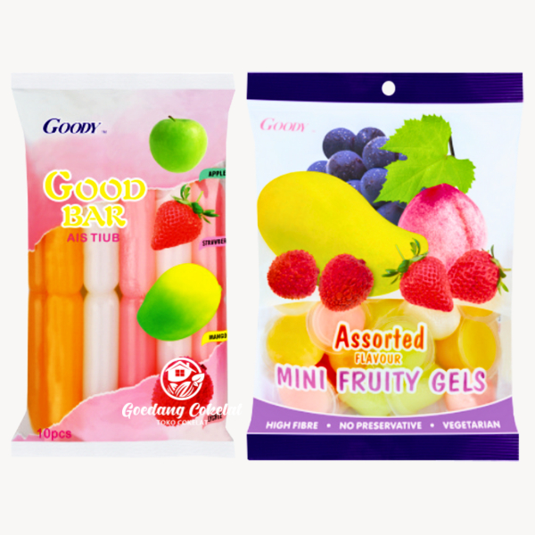 Jual GOODY Good Bar Mini Fruity Gels Pudding Nata De Coco Jeli Aneka ...