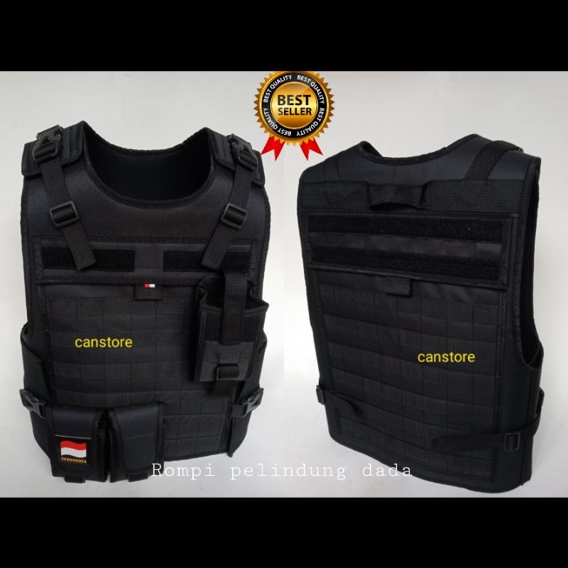 Jual Rompi pelindung dada rompi anti angin rompi touring rompi motor ...