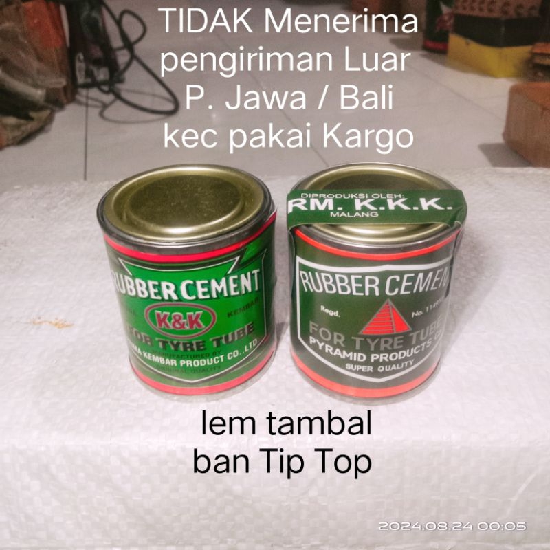 Jual lem tambal ban tip top rubber cement | Shopee Indonesia