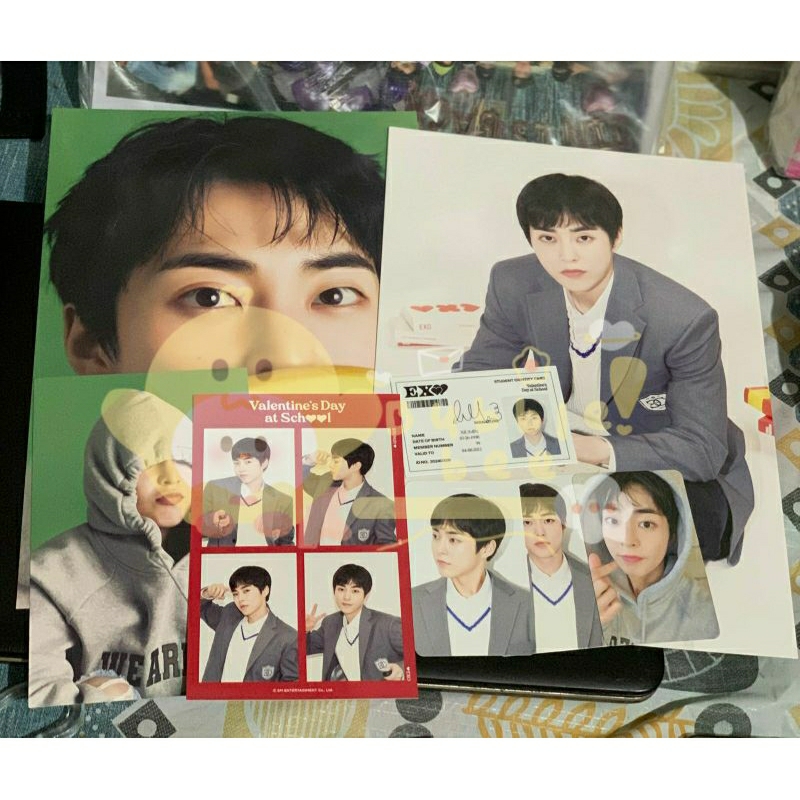 Jual JUAL WTS SG24 EXO POB XIUMIN SET & POLAROID CHANYEOL SPECIA SMSTORE SEASON GREETING ...
