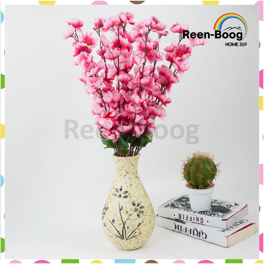 Jual REENBOOG-Bunga Sakura Jepang X7 Efek Visual Cherry Blossom Bunga ...