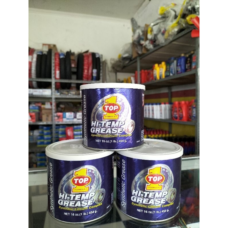 Jual TOP 1 GREASE HI TEMP BLUE PASLIN 454g | Shopee Indonesia