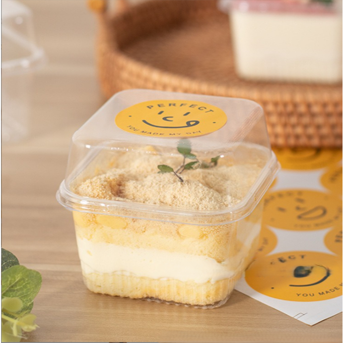 Jual 10pcs Mika Pudding Puding Persegi 250ml 6,8cm x 6,8cm x 8cm ...