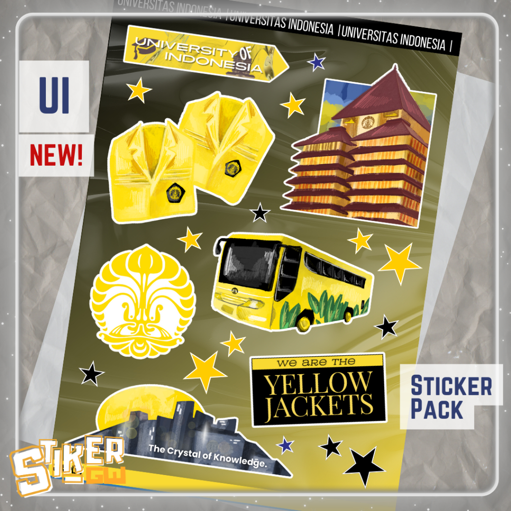 Jual [OLD] Sticker Pack UI | STIKER UNIVERSITAS INDONESIA | StikerGW ...