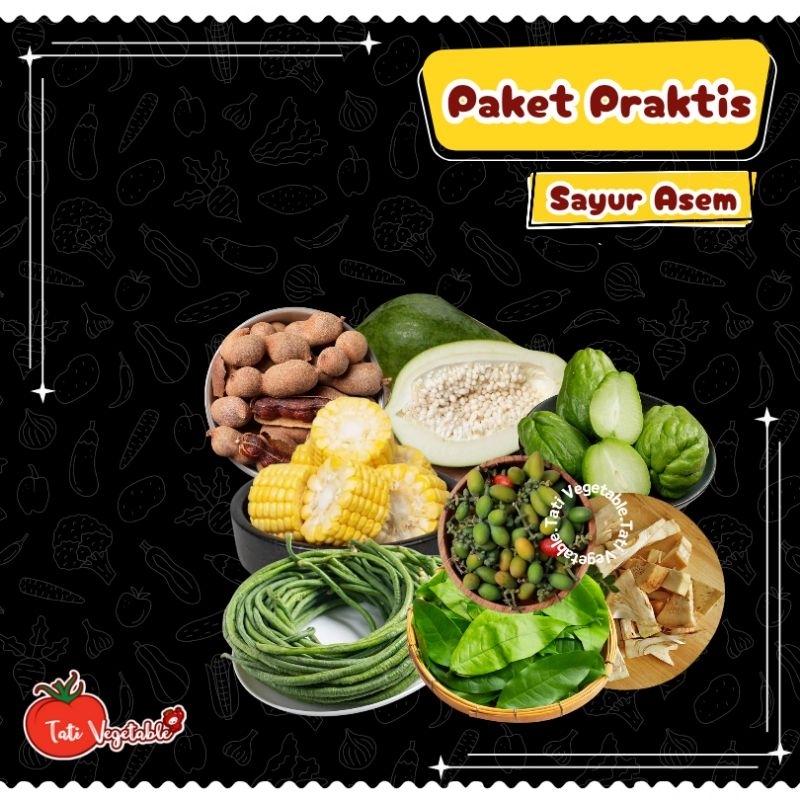 Jual Paket Hemat Sayur Asam Komplit || Paket Sayur Komplit || Fresh ...
