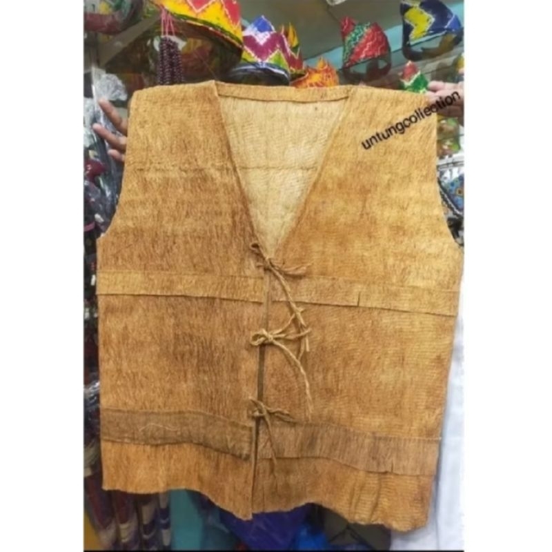 Jual baju rompi dari kulit kayu | Shopee Indonesia