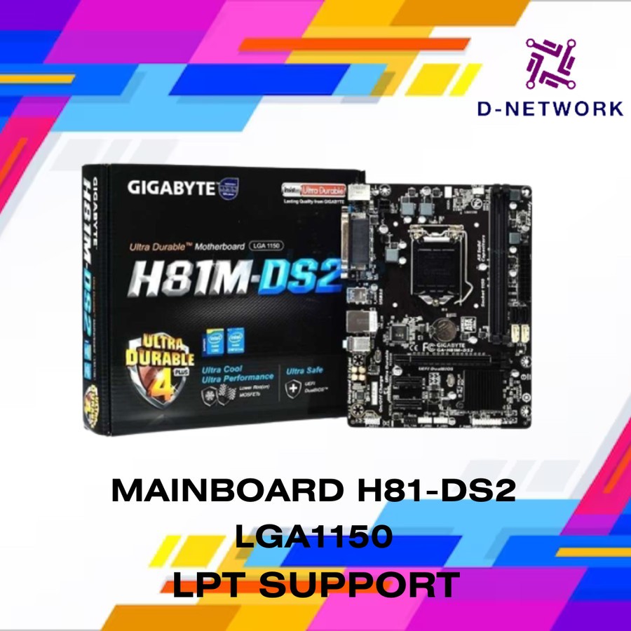 Jual MOTHERBOARD H81 LGA 1150 DDR3 MAINBOARD H81 GIGABYTE | Shopee ...