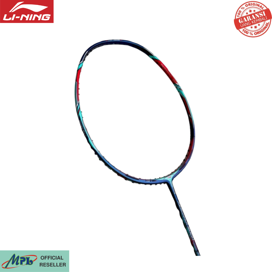 Jual RACKET BADMINTON LI-NING AERONAUT 9000 C 4U DAWN BLUE 405-4+1 BOOST+TAS KAIN | Shopee Indonesia