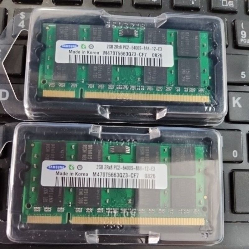 Jual SODIMM Memory RAM 2Gb DDR2 PC6400 / PC5300 | Shopee Indonesia