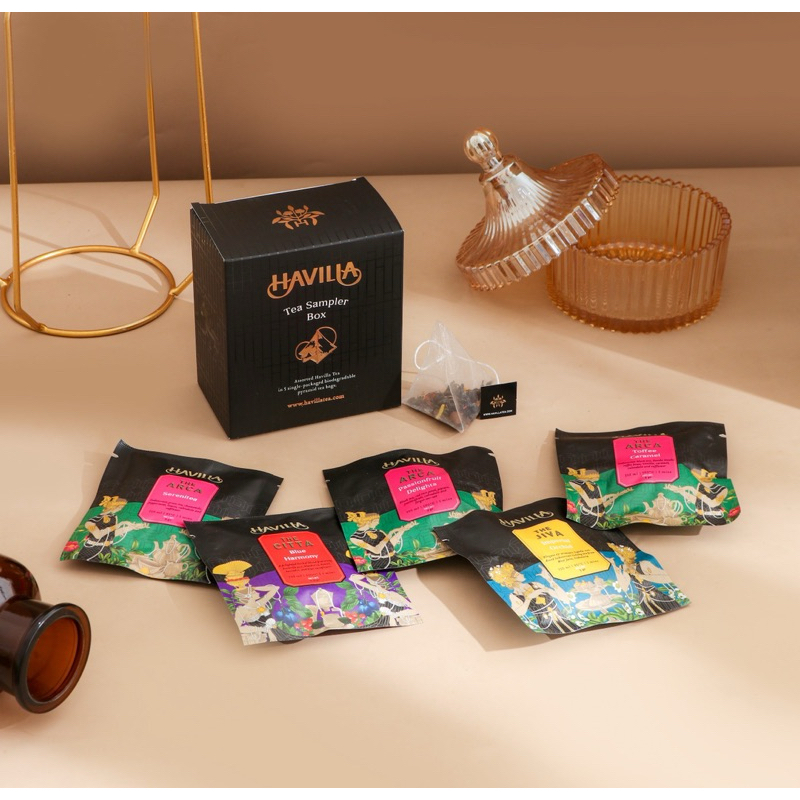 Jual Havilla Tea Sampler Pack Teh Kemasan Sample | Shopee Indonesia