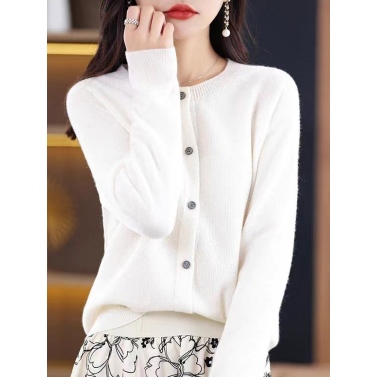 Jual LADY COLLECTION - B10 Jaket Rajutan Wanita/Sweater Rajutan Polos ...
