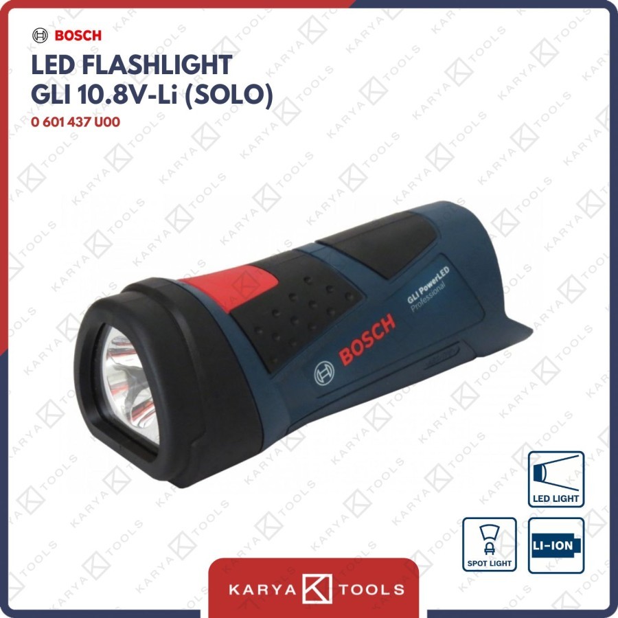 Jual Bosch GLI 10.8V-Li LED Flashlight / Lampu Senter - SOLO (U00 ...