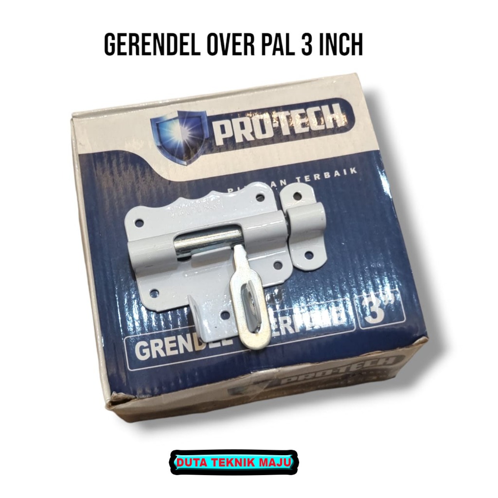 Jual GRENDEL OVERVAL 3'' TEBAL Gerendel Kunci Gudang Slot Selot Overpal ...