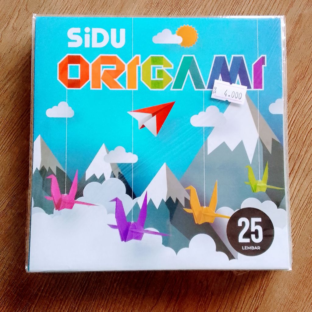 Jual Sidu origami ||kertas lipat||kertas kerajinan 16x16 | Shopee Indonesia