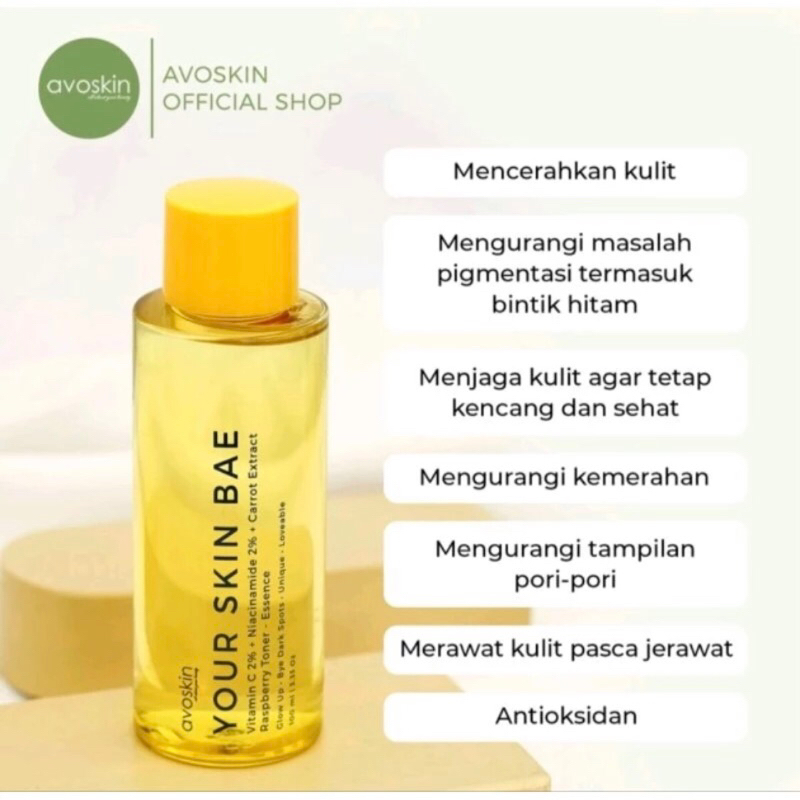 Jual AVOSKIN your skin bae vitamin C 2% | Shopee Indonesia