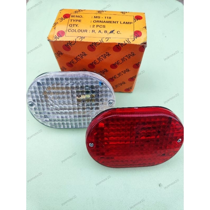 Jual Lampu Aksesoris Oval Classic Truck, Dump Truck,Mobil Box MS 258 ...