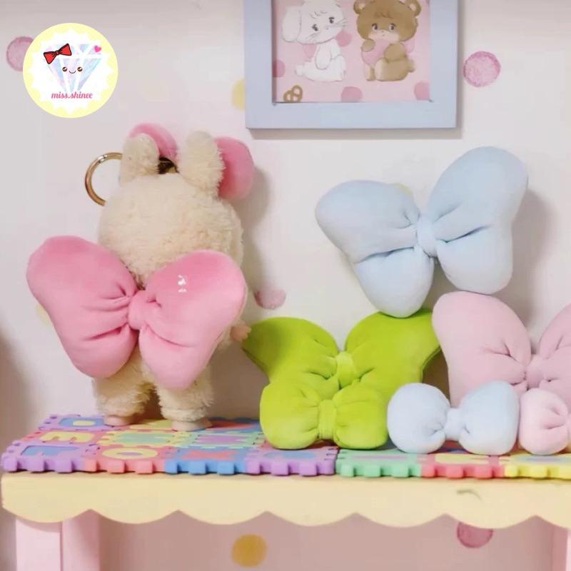 Jual labubu macaron ribbon costum baju boneka kostum labubu pita gemoy ...