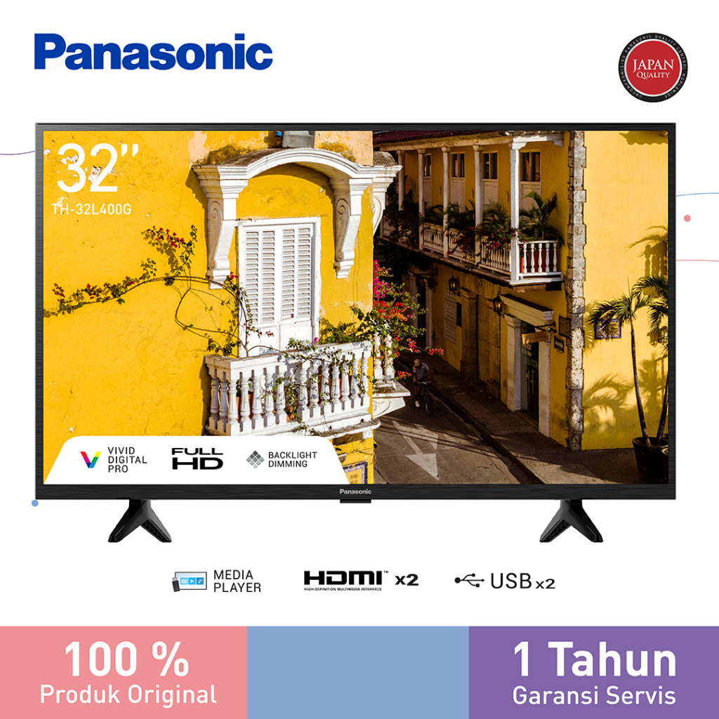 Jual Panasonic TH-32L400G LED FHD TV [32 Inch] | Shopee Indonesia
