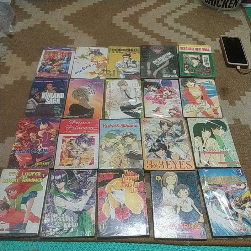 Jual KOMIK MURAH 9500 per 3pc komik SKIP BEAT DAN BAKUMAN. Labirin cinta. Minima. Xblade cross ...