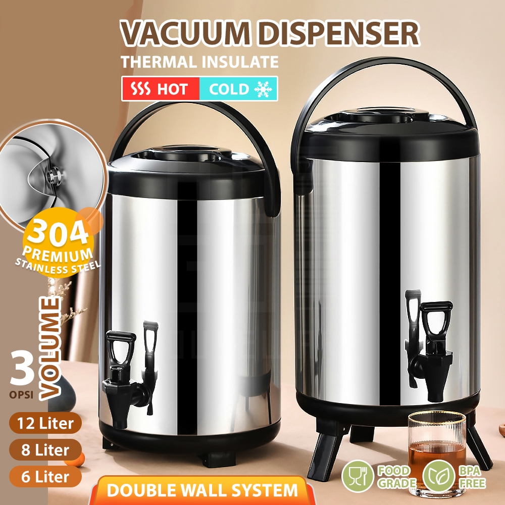 Jual Termos Air Milk Tea 8 10 12 Liter / Bucket Water / Dispenser ...