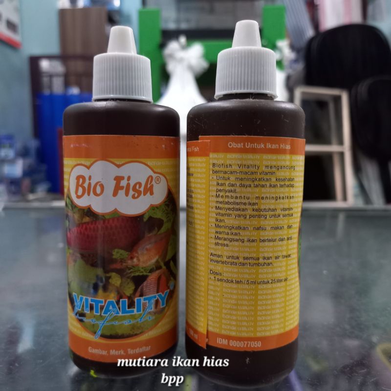 Jual Bio Fish Vitality Vitamin Ikan Hias Aquarium | Shopee Indonesia