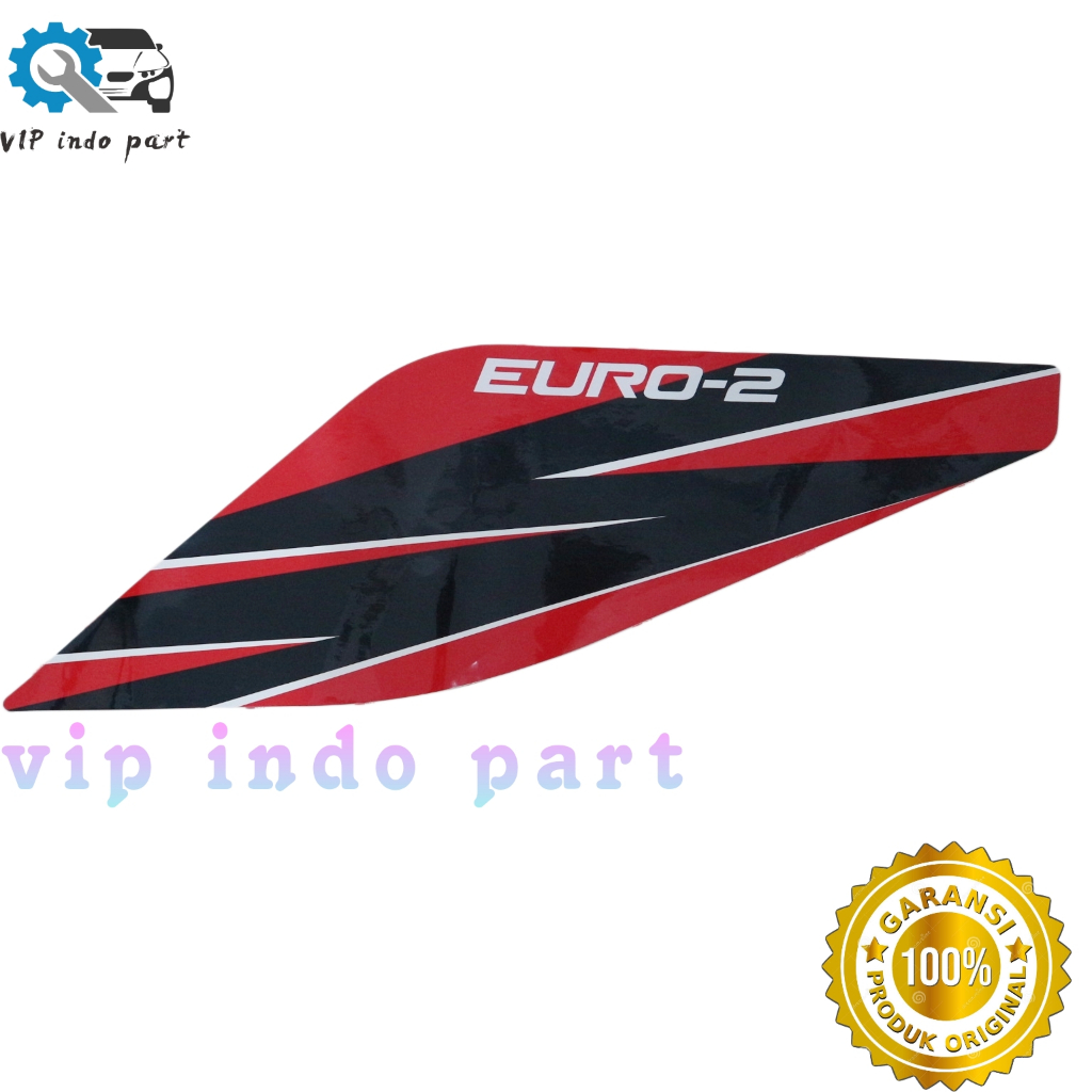 Jual STICKER STIKER PINTU ISUZU ELF EURO 2 MERAH ORIGINAL ISUZU ...