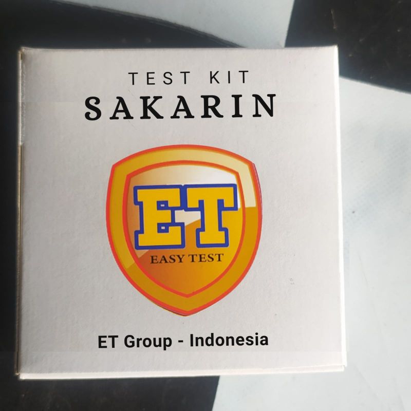 Jual Test Kit Uji Cepat Senyawa Pemanis SAKARIN pada Produk Makanan ...