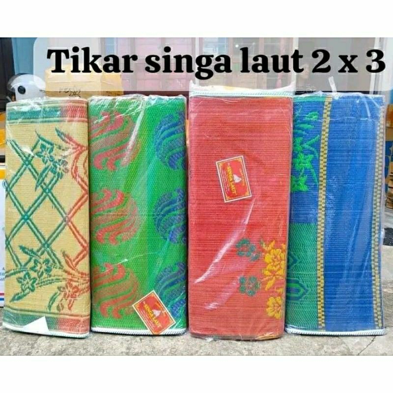 Jual Tikar lipat singa laut 2x3meter tikar plastik tikar gulung ...