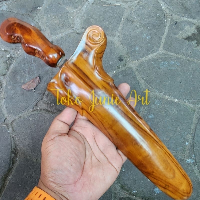 Jual WARANGKA KERIS BETHOK BETOK KAYU JATI LENGKAP GAGANG ( AKSESORIS ...