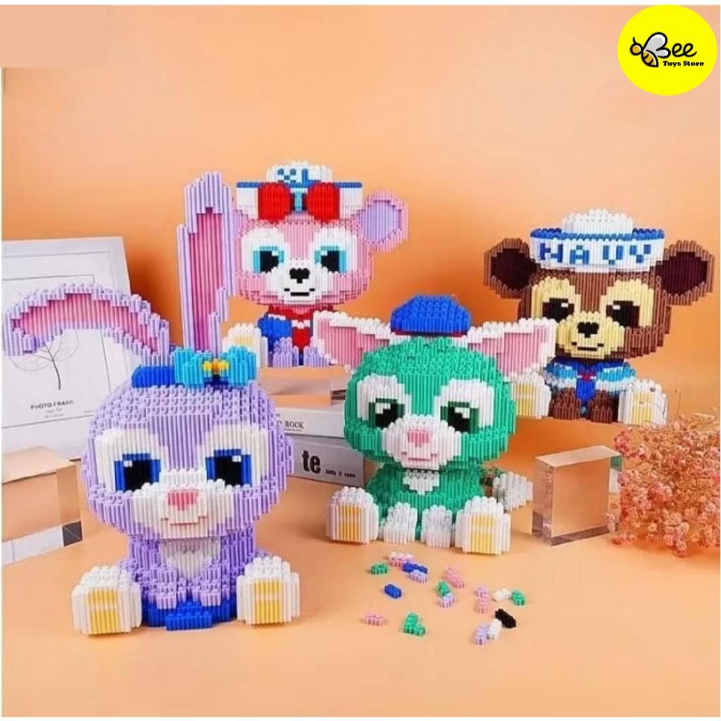 Jual Nano Blocks Medium Disney Stella & Friends Series, Mainan Block ...