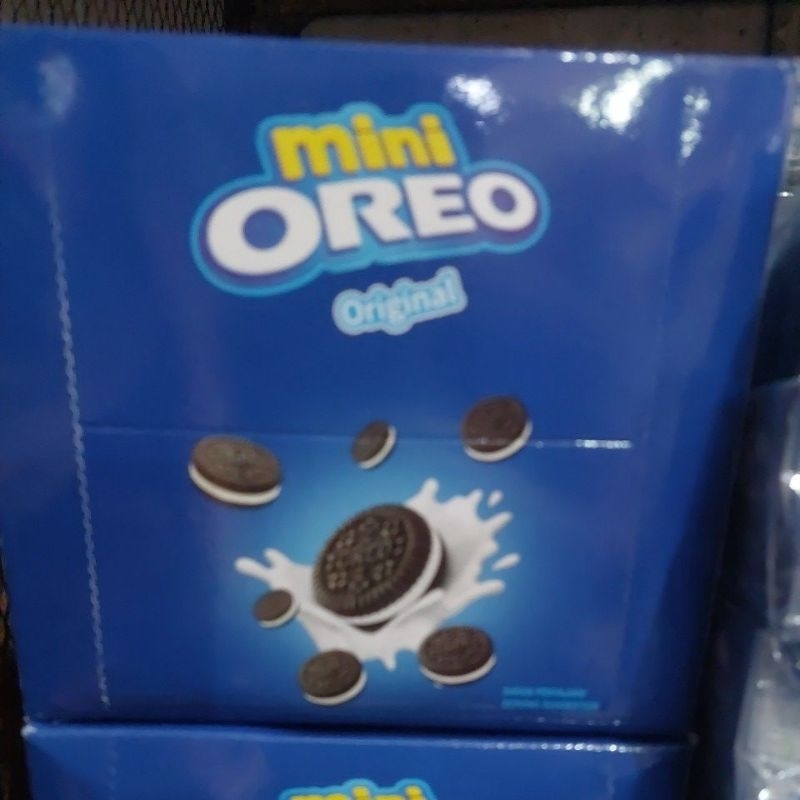 Jual OREO MINI ORIGINAL 1 BOX ISI 10 X 20.4 GRAM | Shopee Indonesia
