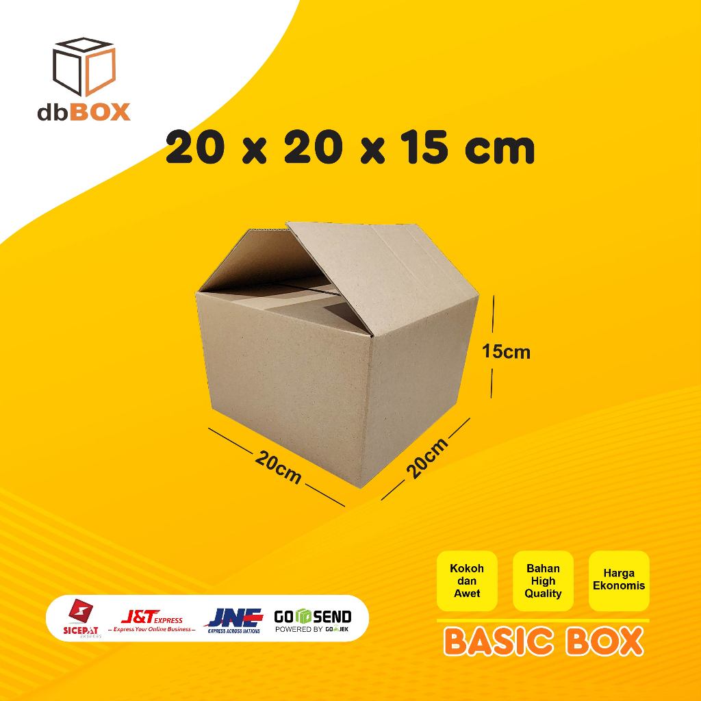 Jual BOX KARDUS 20x20x15 cm DUS PACKING | Shopee Indonesia