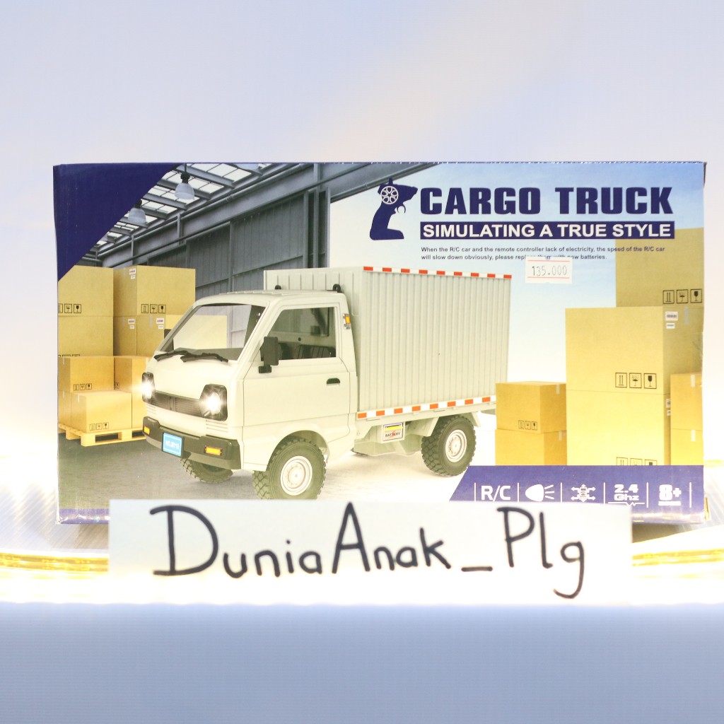 Jual Mobil Remote Control Cargo Truck RC Car Pickup Box Truk | Shopee ...