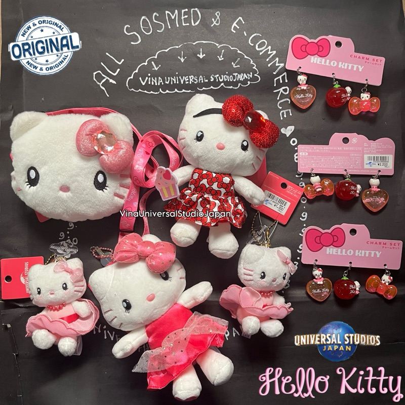 Jual Universal studio Japan Merchandise Original hello kitty | Shopee ...