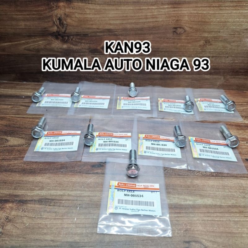 Jual BAUT AS RODA BAUT NAP CANTER PS125 HDX HD125 ORIGINAL HARGA @10PCS ...