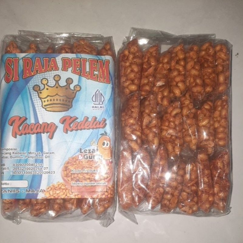 Jual SI RAJA PELEM | KACANG KEDELAI | KRIPIK SINGKONG (1 pack isi 20 ...